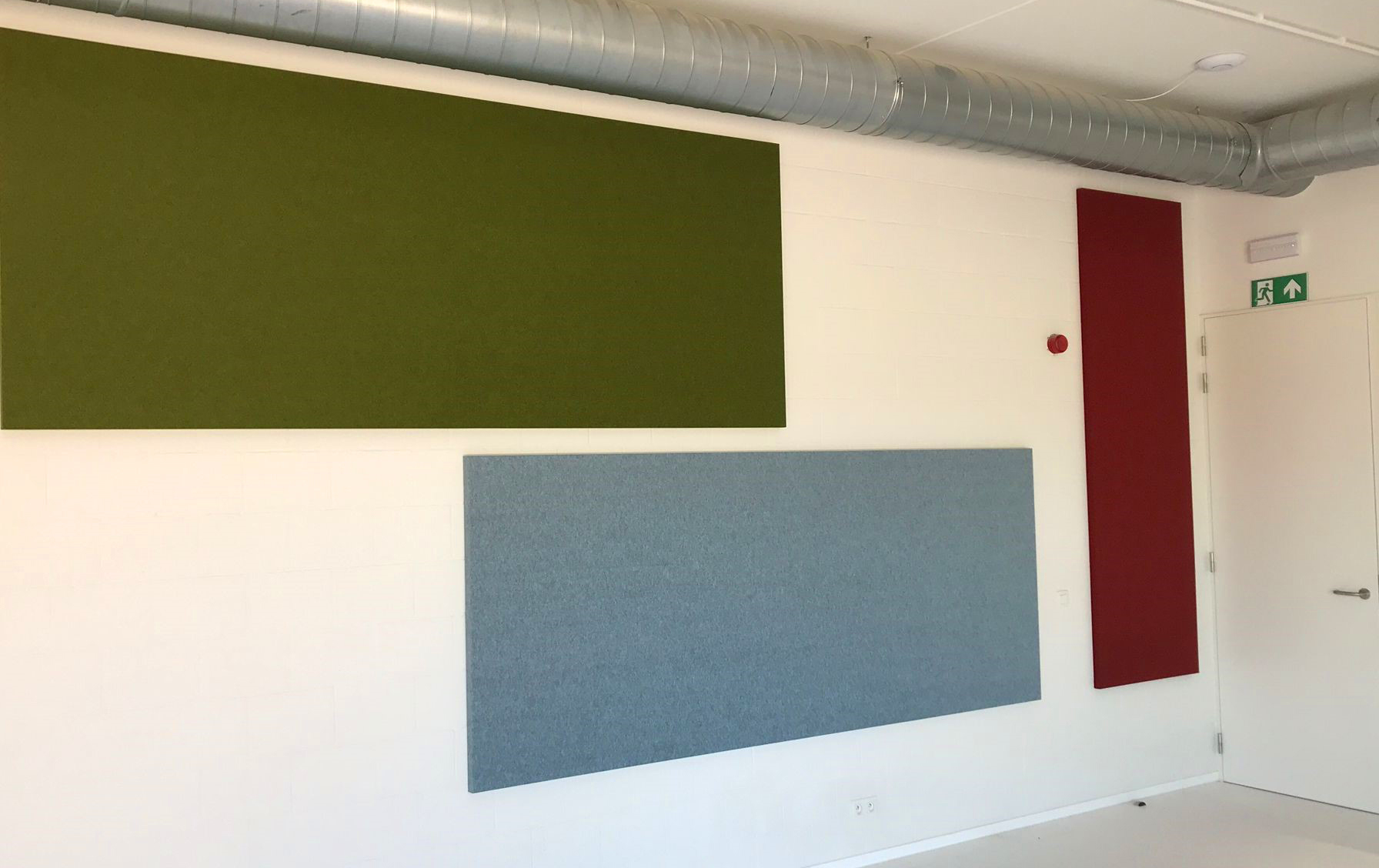 Acoustics | Base Wall akoestische wandkaders met overspannen doek ...